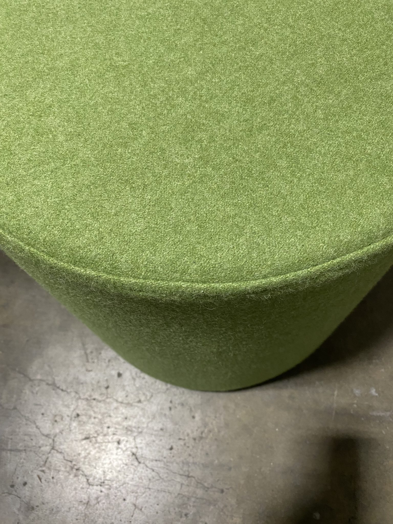 HON Flock Mini Cylinder Ottoman - Green - 1Stop Office Furniture