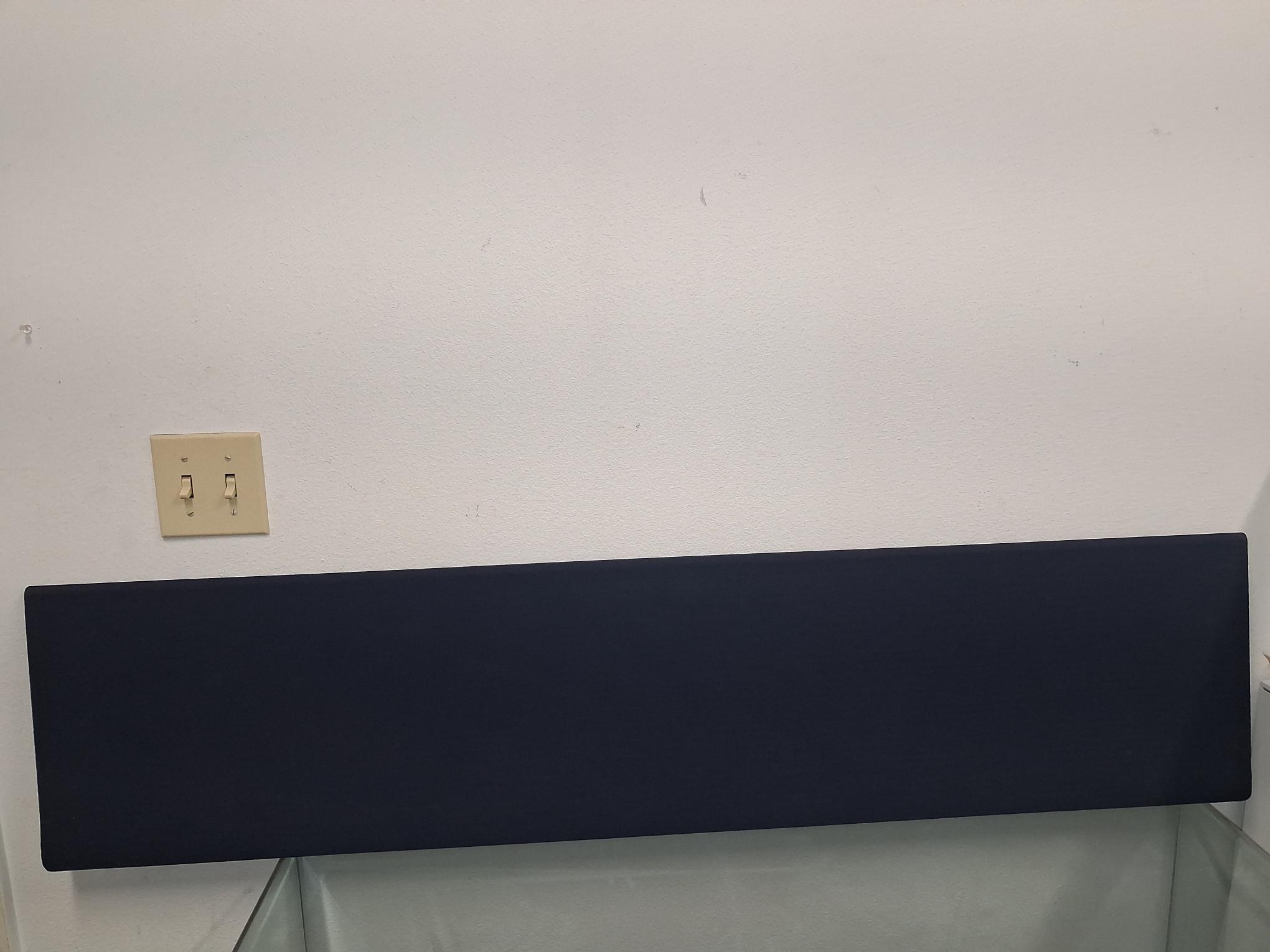 Turnstone Workstation Screen- Deep Navy Blue 54"x12.5" - 1Stop Office ...