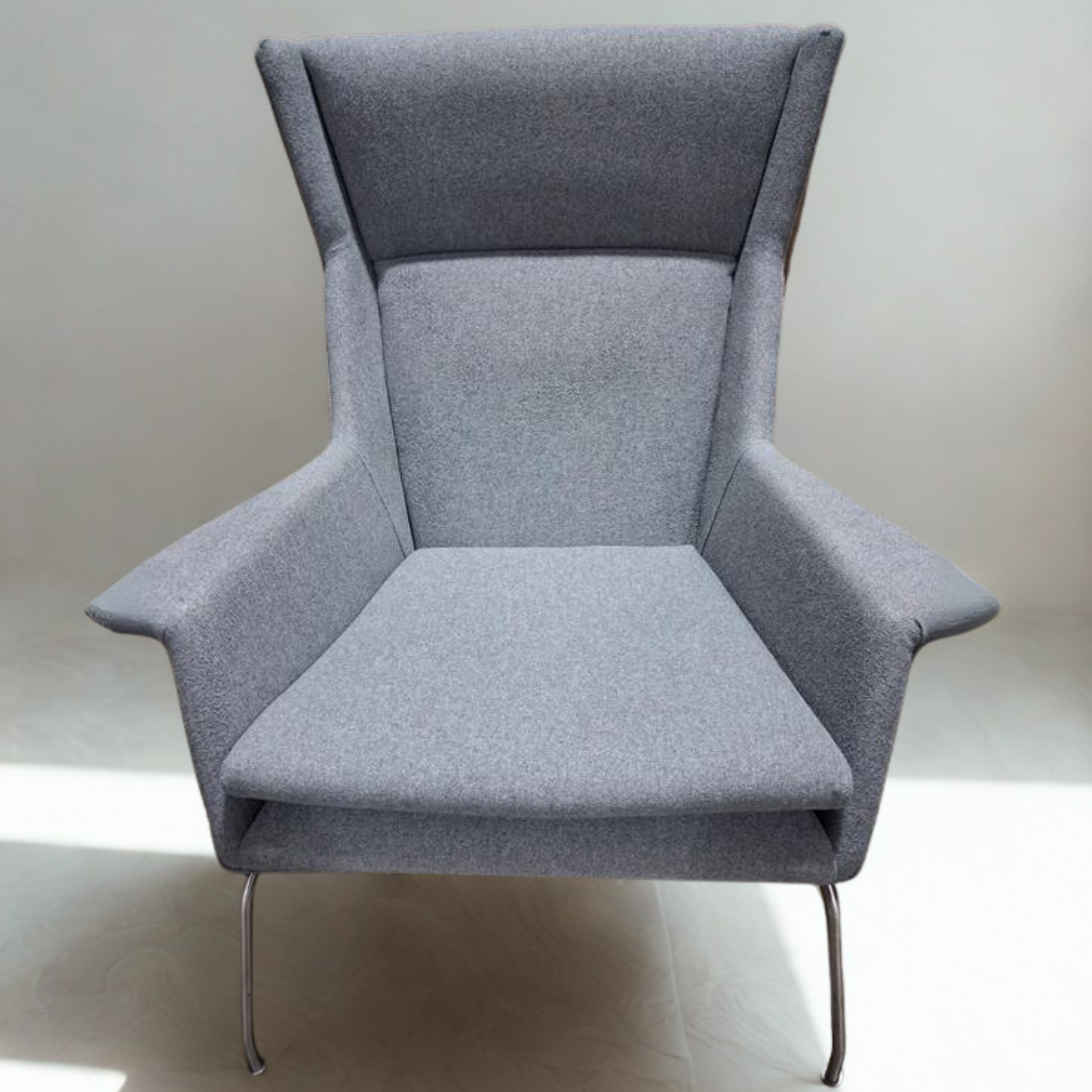 Cobalt Blue Room & Board Aiden Lounge Chair – Modern Office Lounge ...