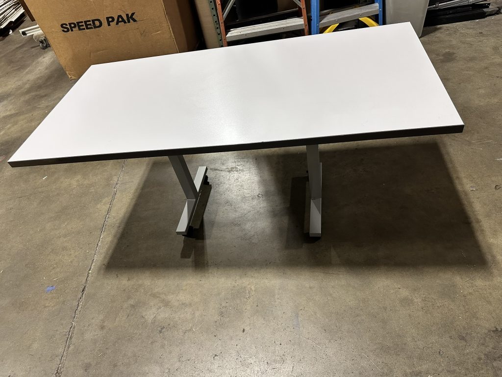 48" × 30" Tabletop – White with Black Edge (Top Only) - 1Stop Office ...